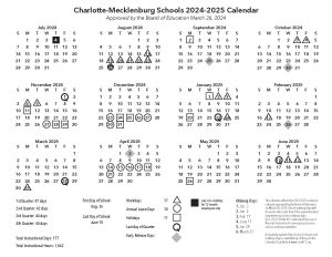 CMS School Calendar 2025 | Charlotte-Mecklenburg Schools